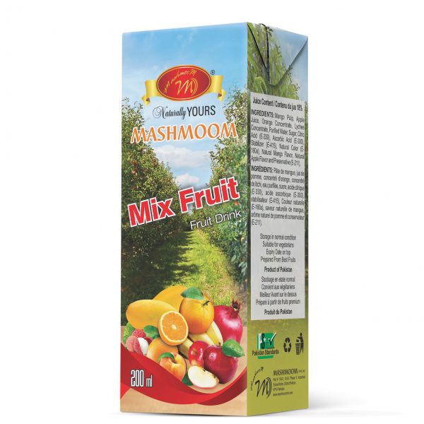 Mix Fruit Drink 200 ml - Mashmoom